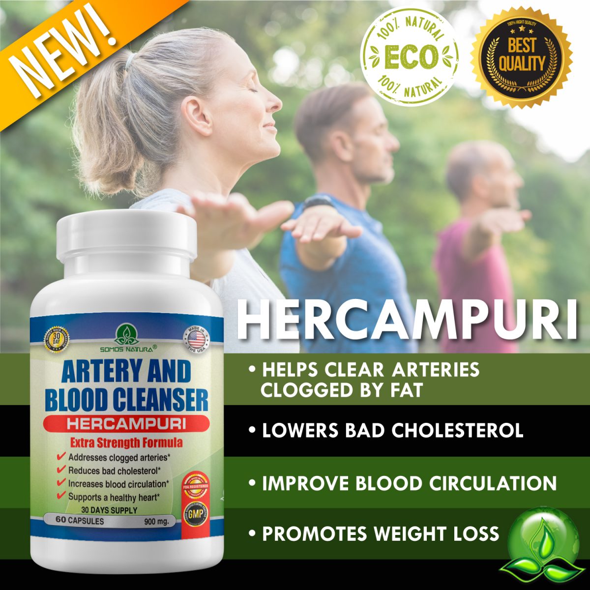 ARTERY AND BLOOD CLEANSER – Helps clean arteries clogged by fat. Reduce ...